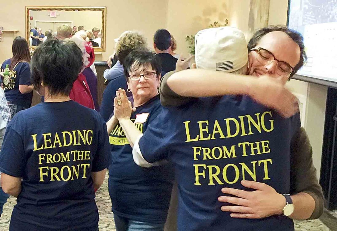 Hoagland celebrates win over Gentile | News, Sports, Jobs - News and ...